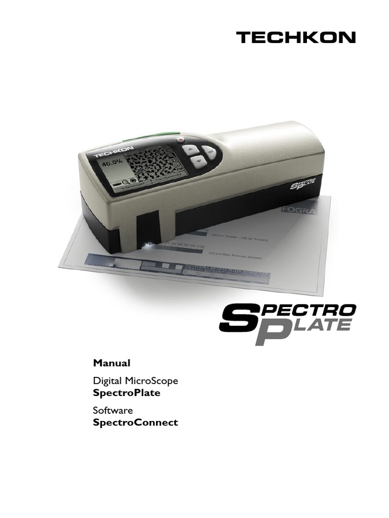 213 Manual SpectroPlate | PDF | Personal Computers | Calibration