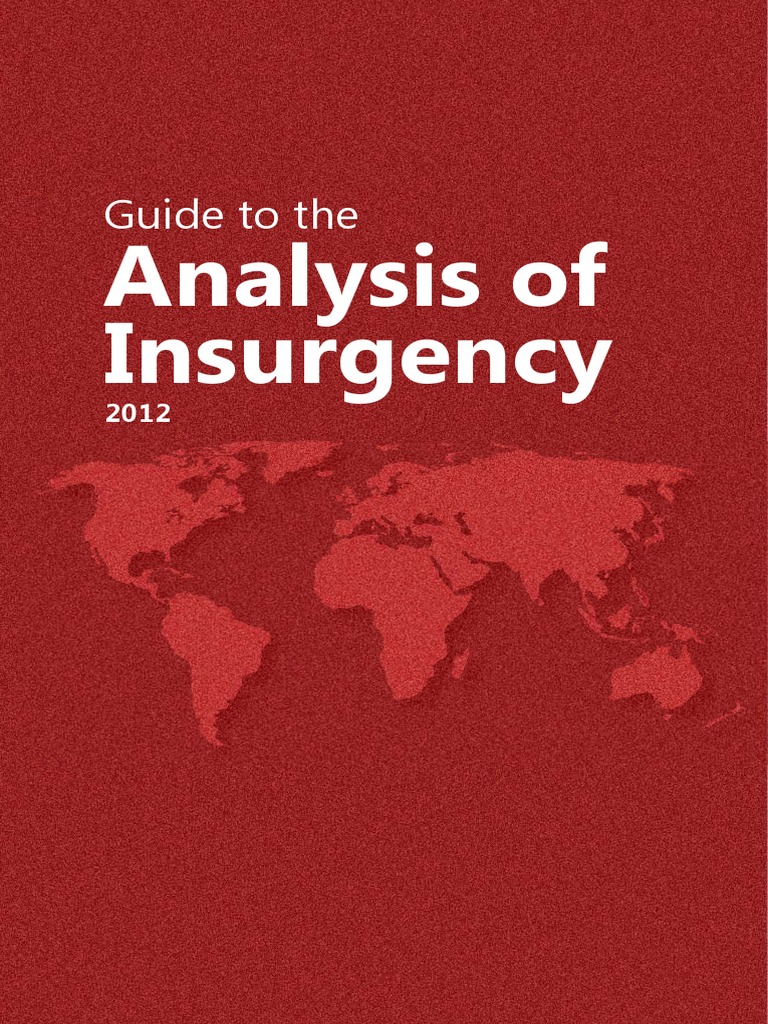 Insurgency Analysis Guide | PDF | Insurgency | Counter Insurgency