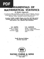 Statistical Methods (S P Gupta) | PDF