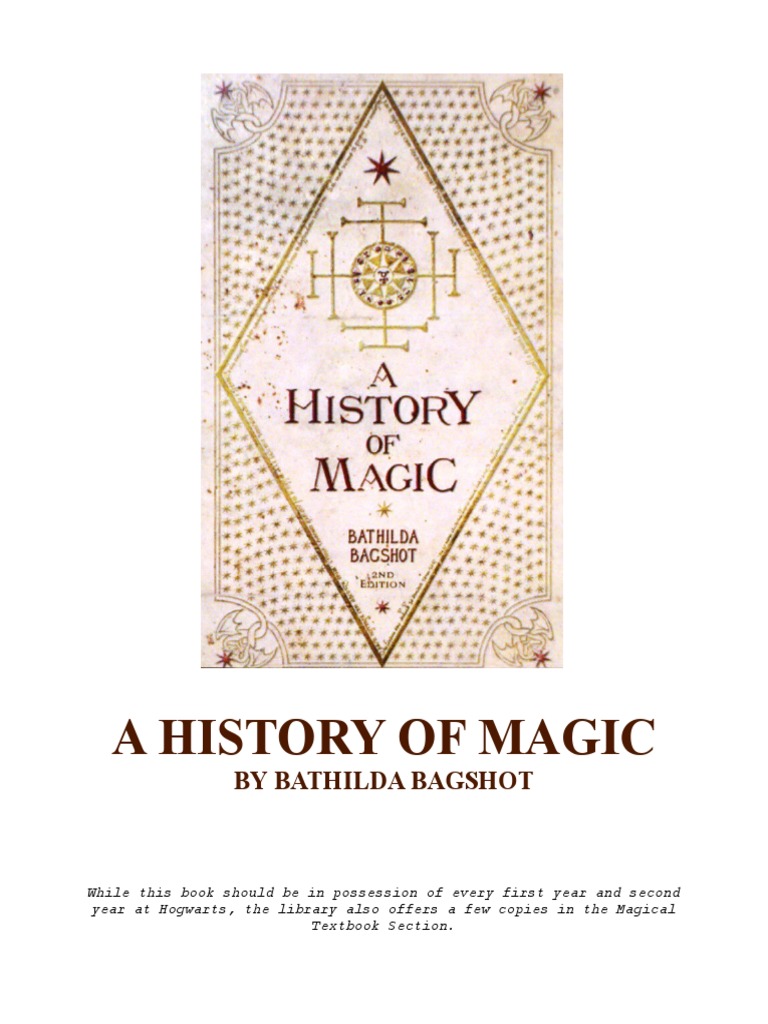 A History of Magic by Bathilda Bagshot | Magic (Paranormal) | Witchcraft