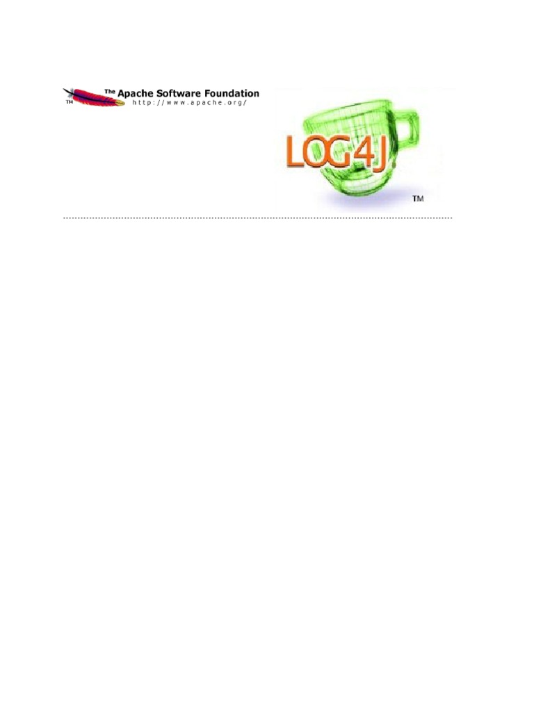 Log4j 2 Users Guide | PDF | Application Programming Interface | Information Technology Management