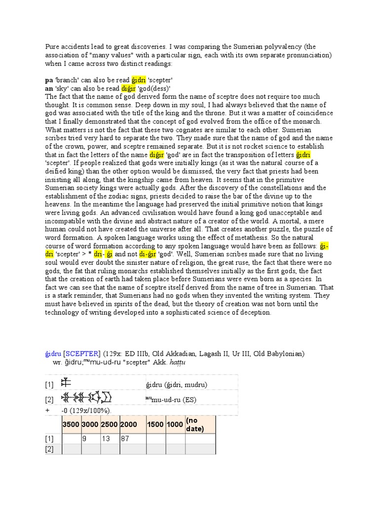 91 Scepter | PDF | Shepherd | Sumer