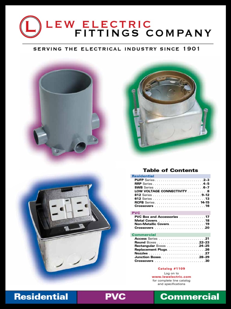 2010 Lew Electric Catalog | PDF | Building Engineering | Industries