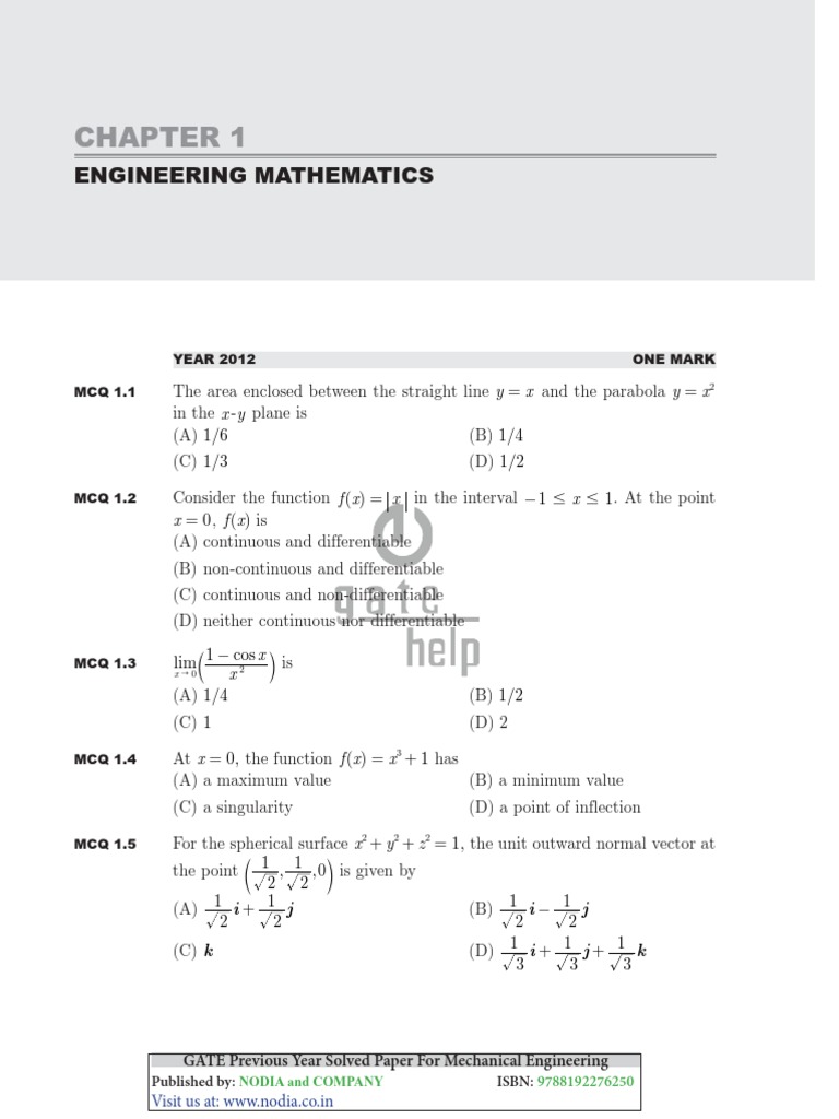 Engineering Mathematics | PDF