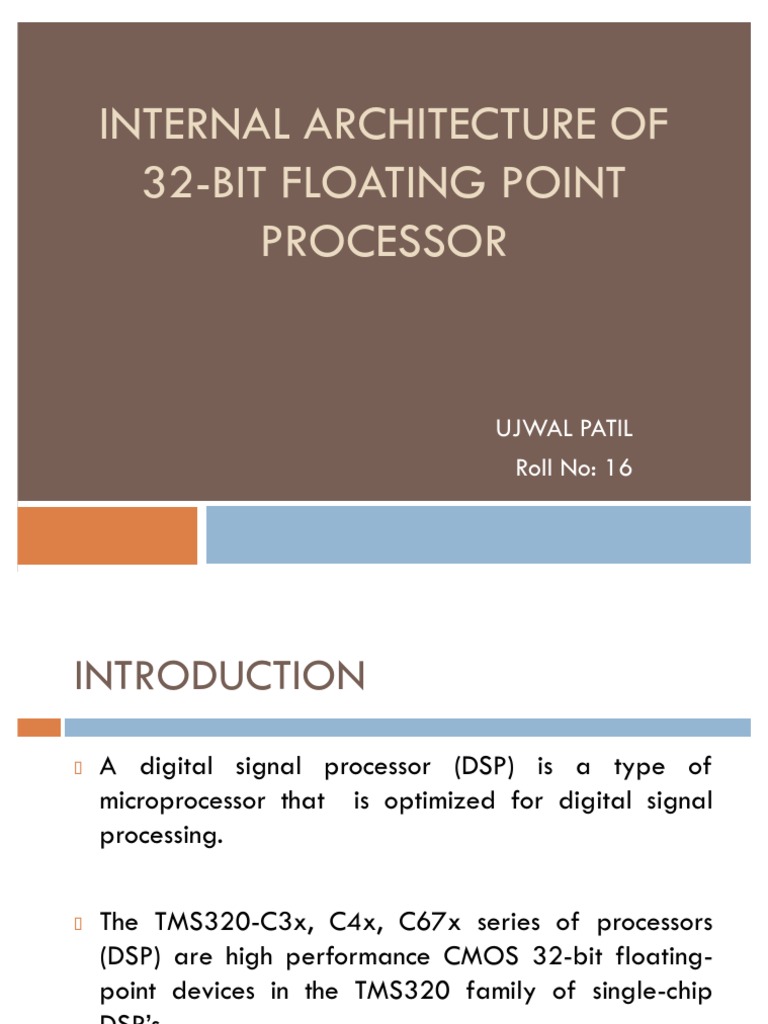 Architecture of Tms320c5x PDF | PDF