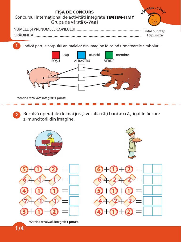 Fise de Concurs | PDF