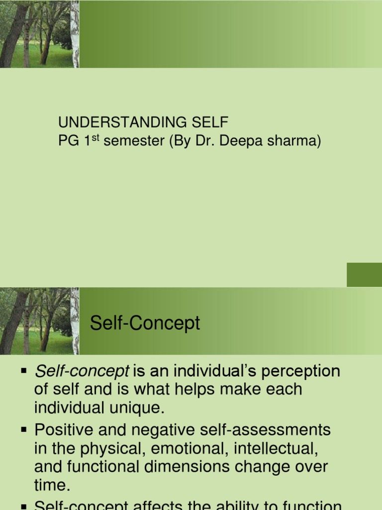 Understanding Self Module 1 | PDF | Self Concept | Self Esteem