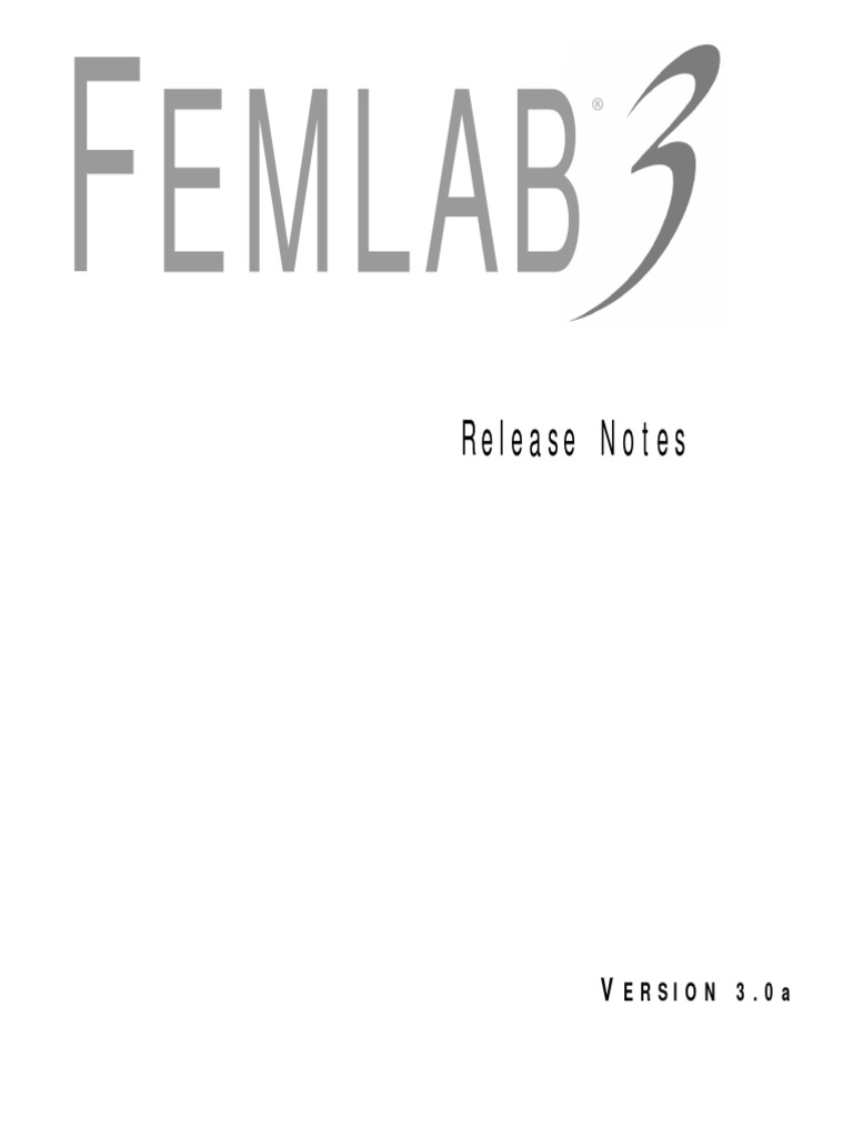 Emlab: Release Notes | PDF | Matrix (Mathematics) | Finite Element Method