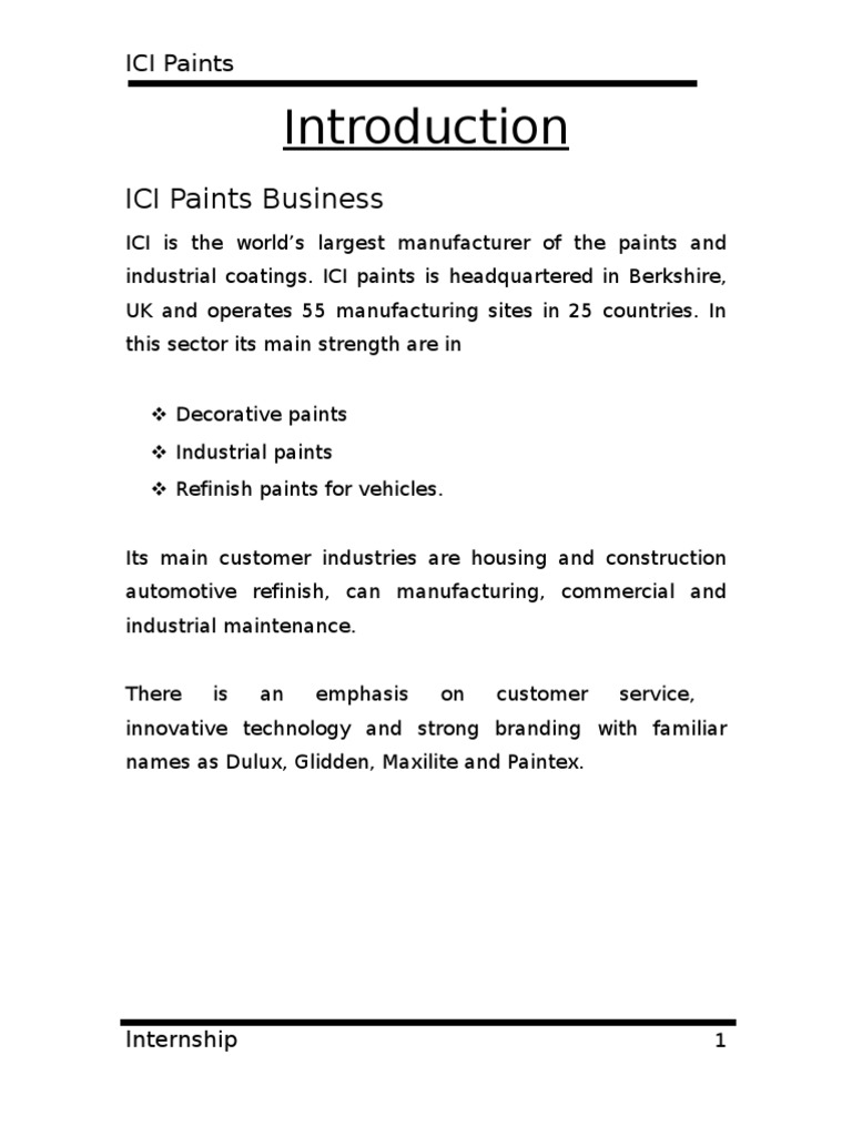 ICI Paints Business | PDF | Titanium Dioxide | Retail