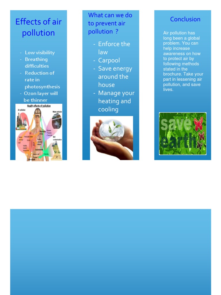 Air Pollution Effects & Prevention | PDF
