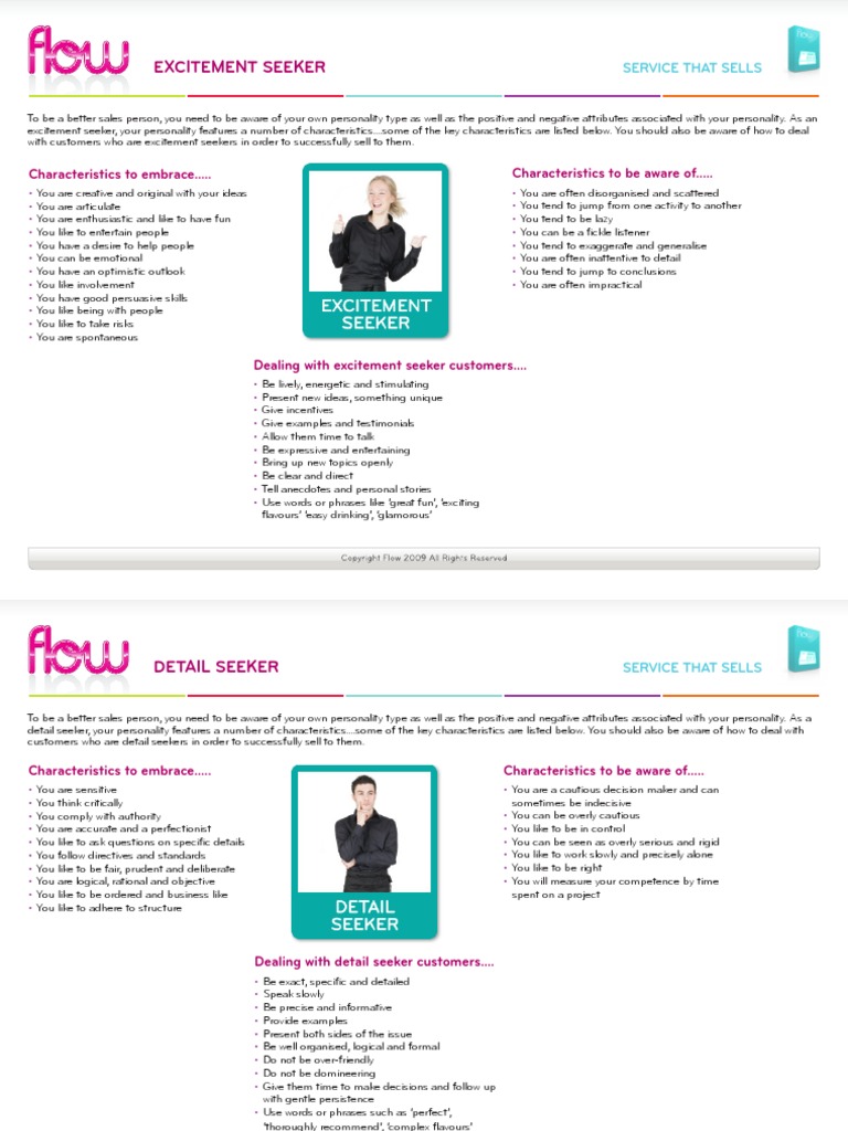 Excitement Seeker: Characteristics To Embrace..... Characteristics To ...