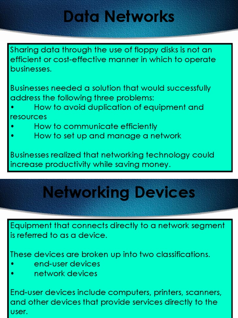 Networks Presentation | PDF | Network Topology | Ip Address