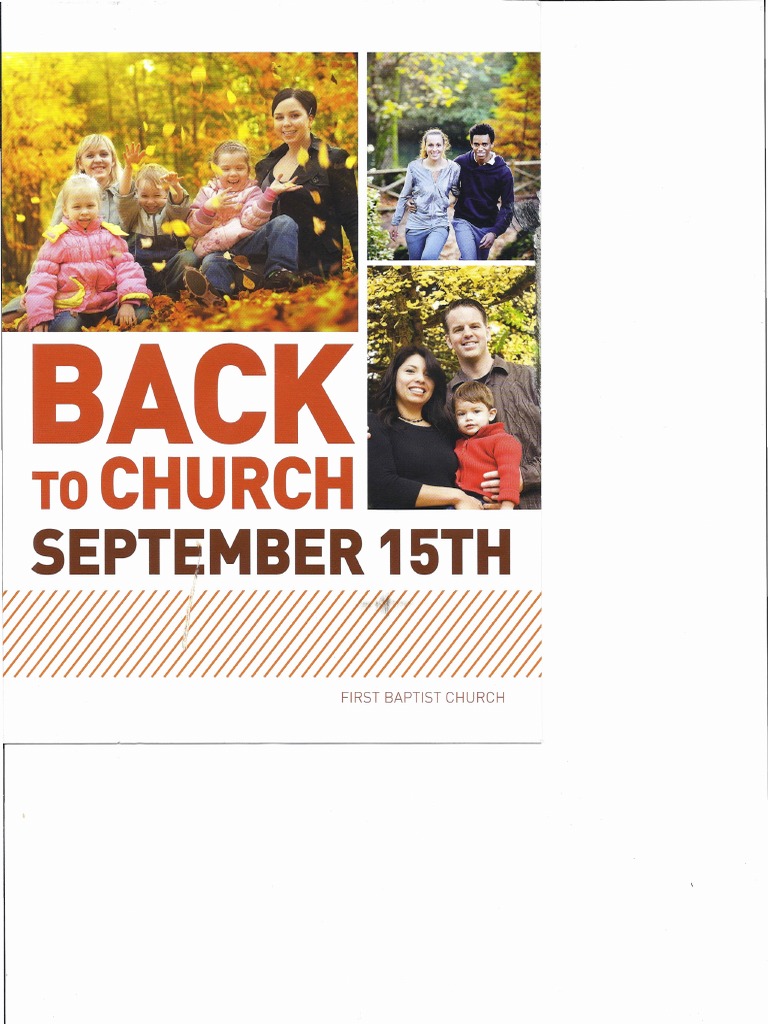 Back To Church | PDF
