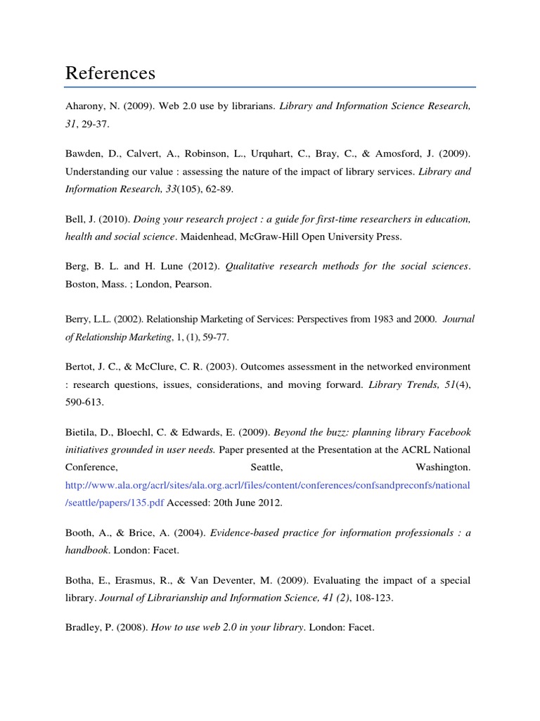 Social Media Marketing Bibliography | Library Science | Libraries