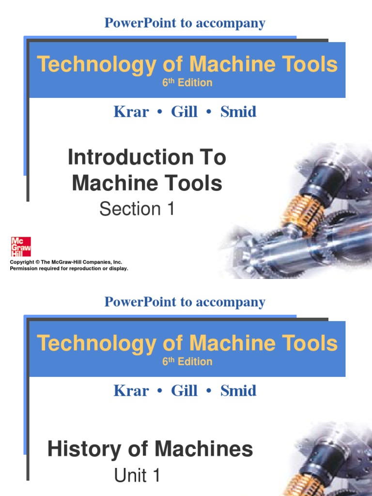 Technology of Machine Tools | PDF | Machining | Grinding (Abrasive Cutting)