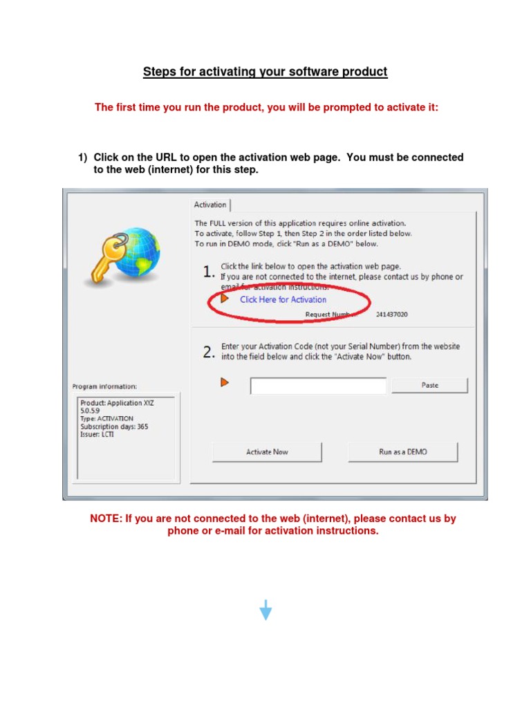 Software Activation Steps Guide | PDF