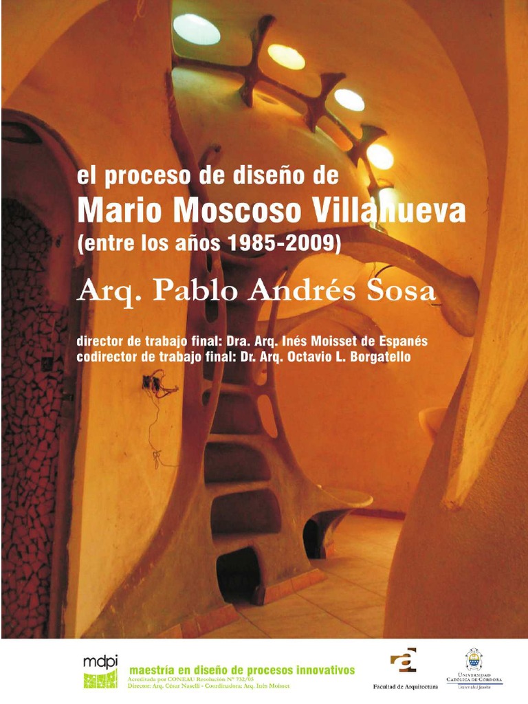 El Proceso de Diseño de Mario Moscoso Villanueva (Entre 1985 y 2009) | PDF