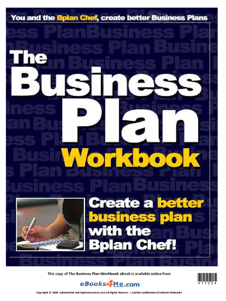 The Business Plan Workbook | PDF | Cash Flow Statement | Income Statement