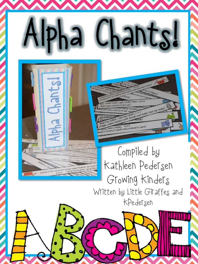 Alphabet Chants | PDF | Leisure