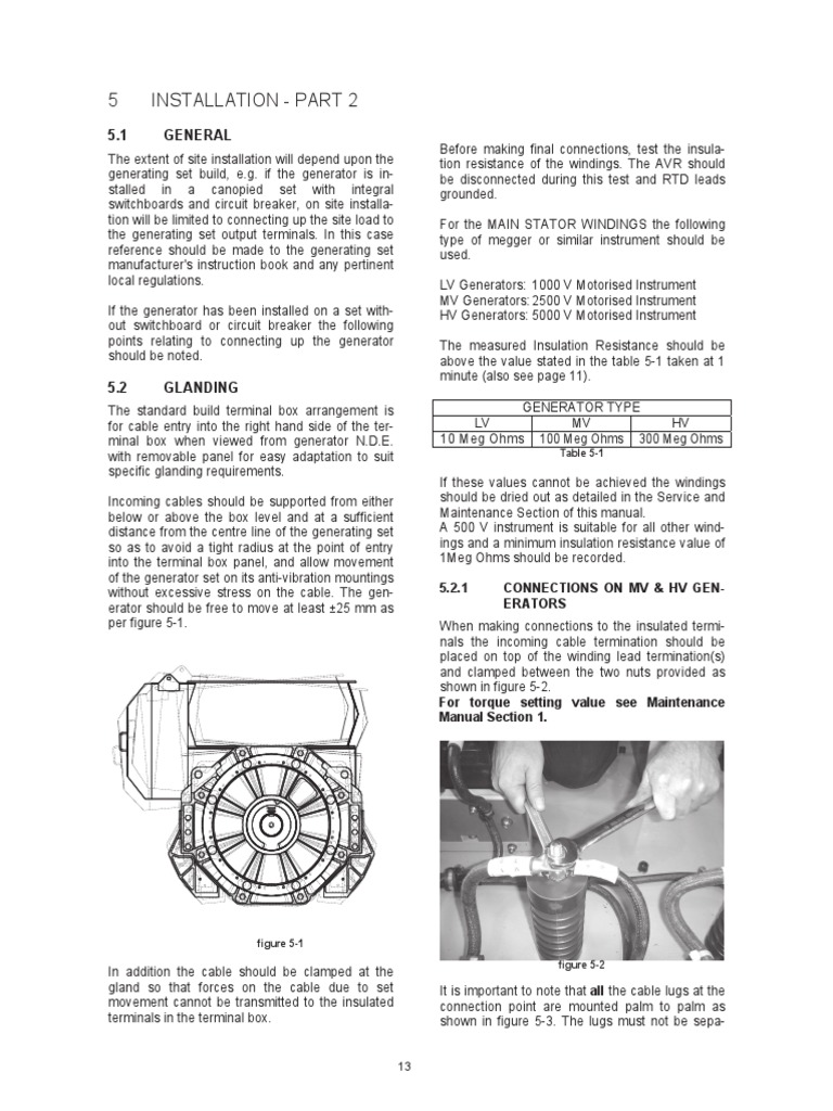 Cable Termination | PDF | Electric Generator | Cable