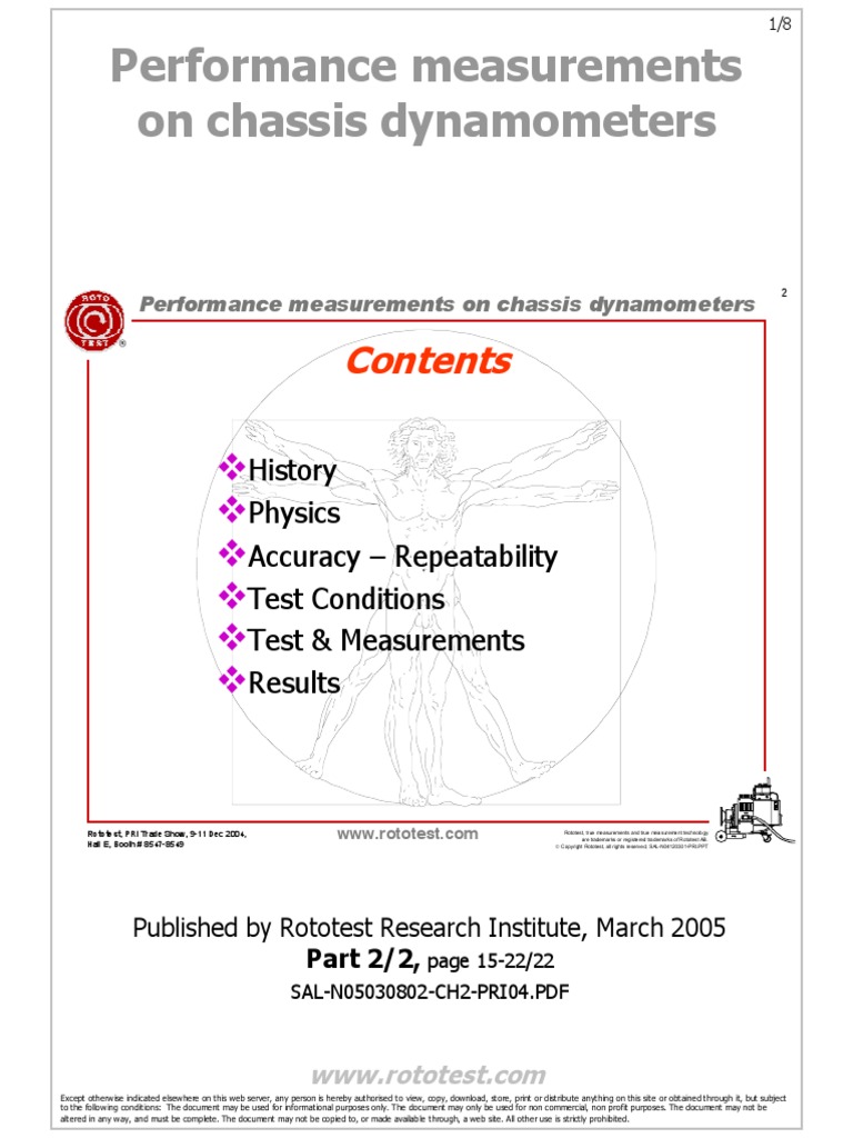 Rototest White Paper Performance Testing Part 2 | PDF | Trademark ...