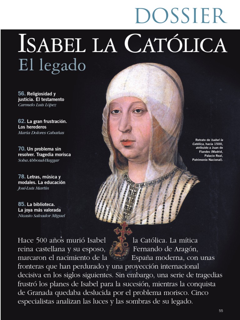 Isabel La Católica, El Legado. La Aventura de La Historia 72 PDF | PDF ...