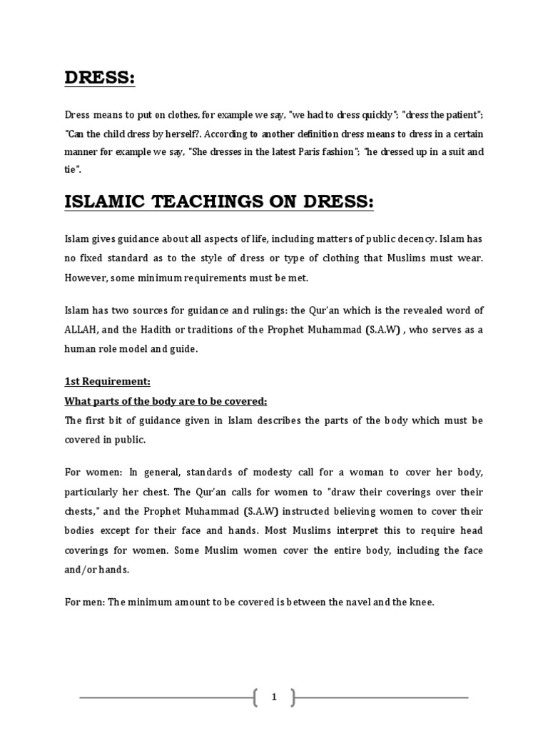 Prophet Muhammad Clothes