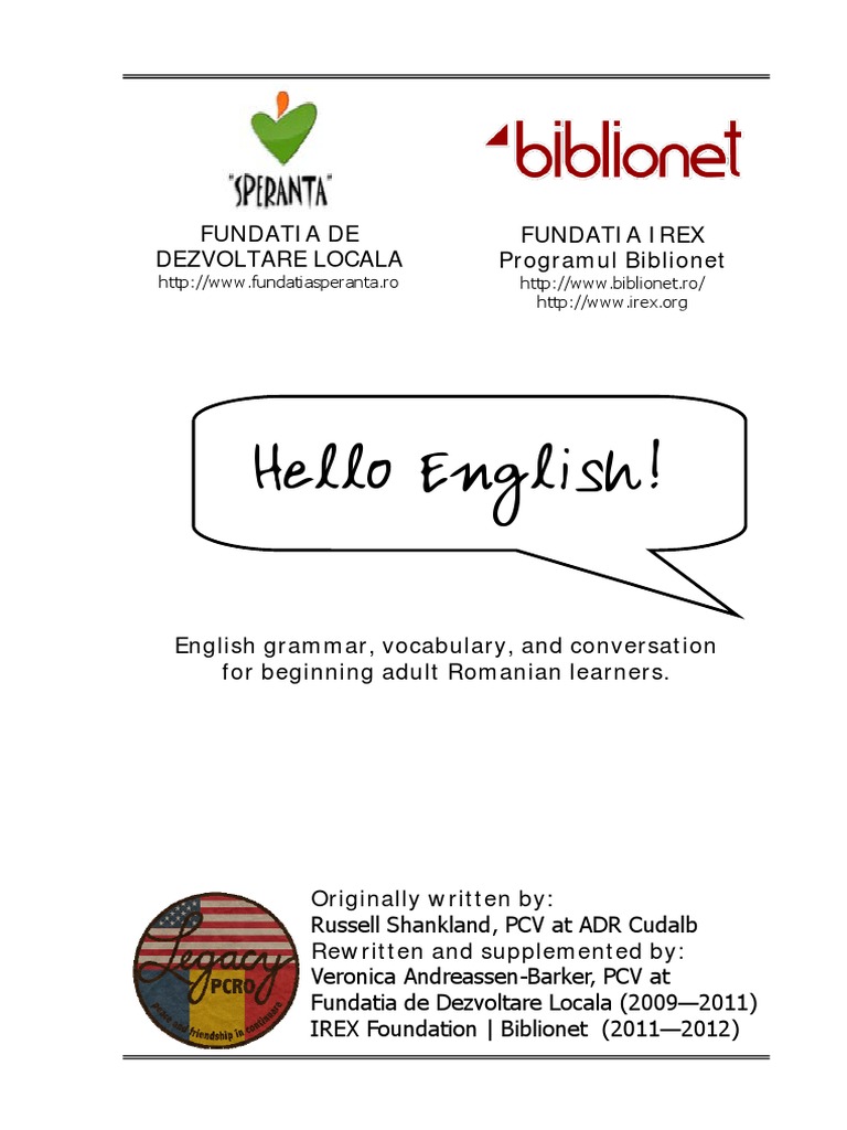 Hello English - Manual | PDF | Language Arts & Discipline
