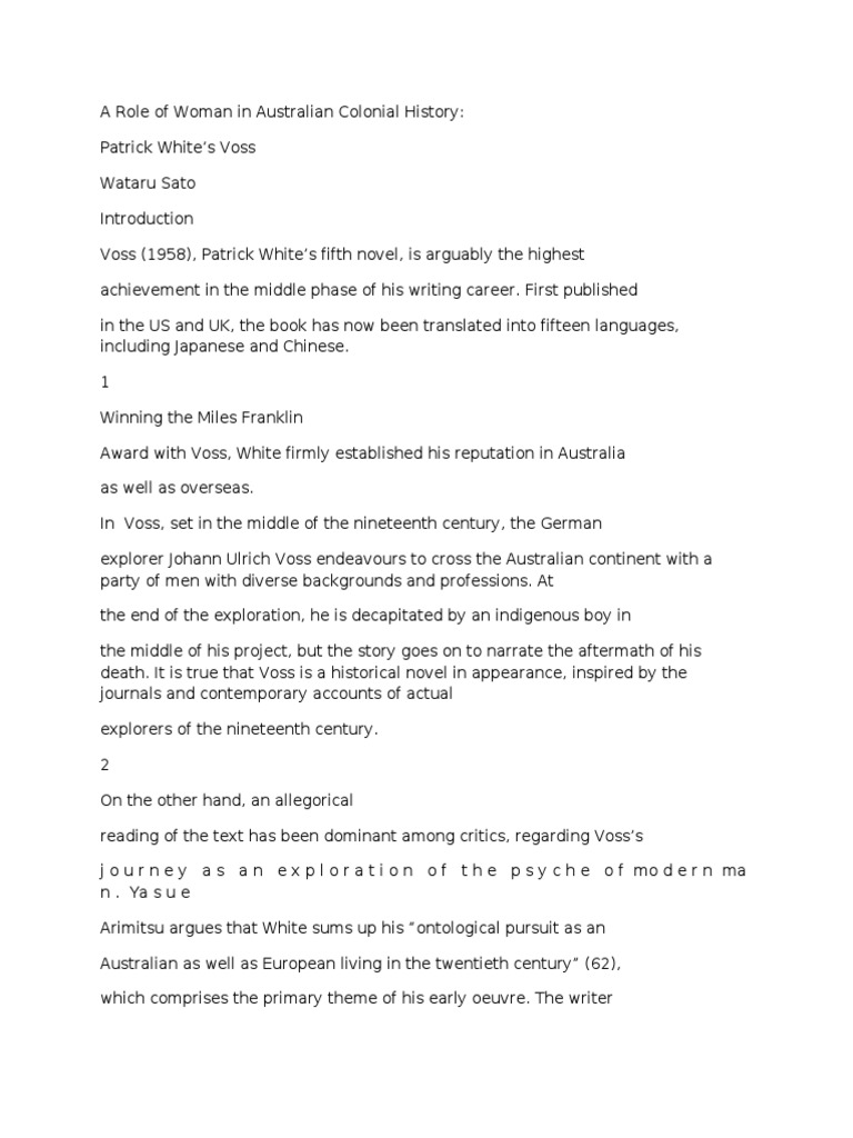 A Role of Woman in Australian Colonial History | PDF | Homosexuality | Id