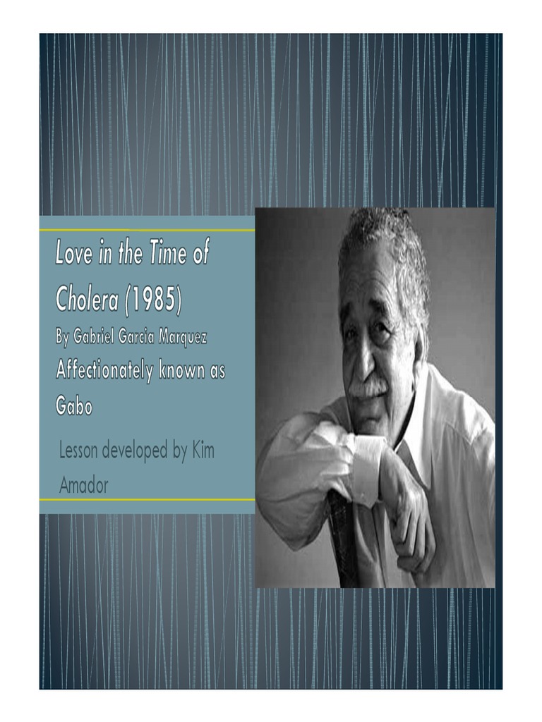 Love in The Time of Cholera | PDF | Science | Philosophical Science