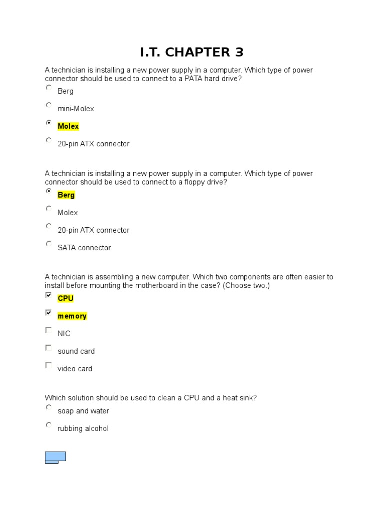 It Chapter 3 | PDF | Bios | Microcomputers