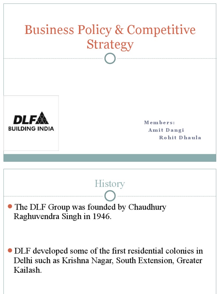 Why DLF Was Selected | PDF | Economies | Business