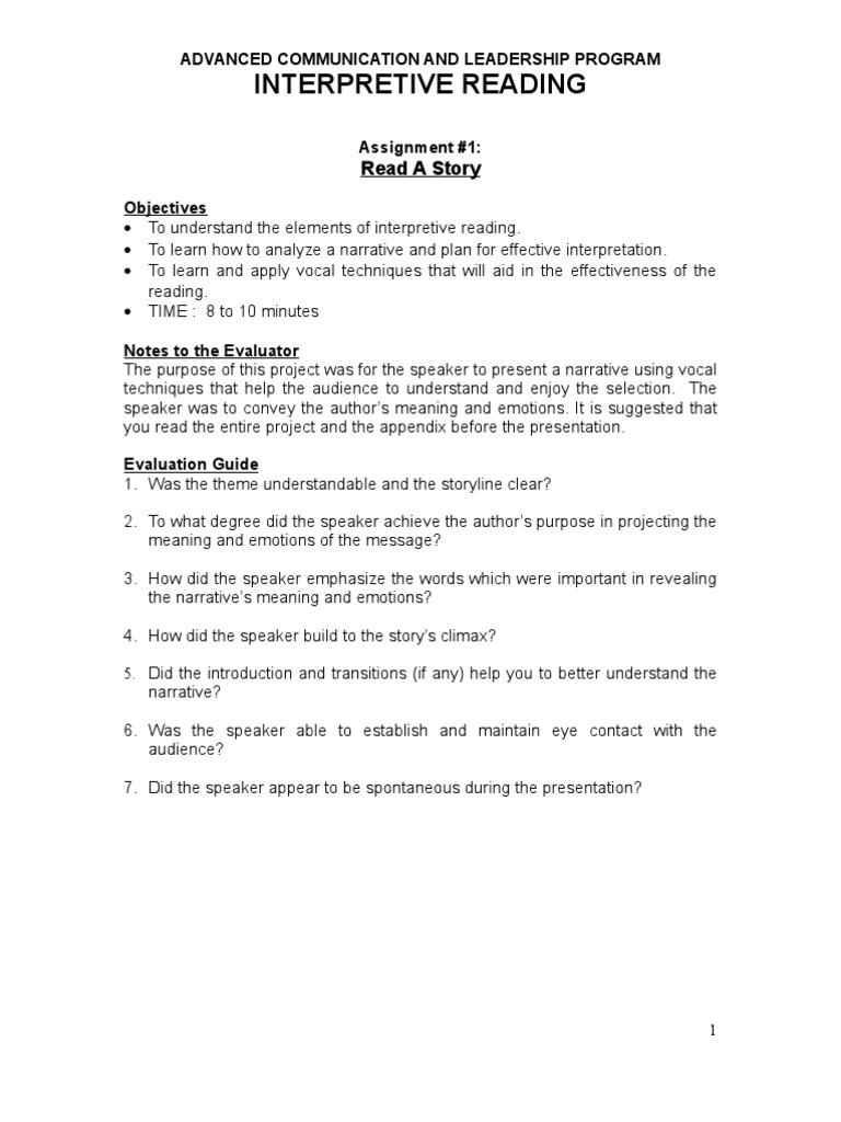 Adv3 Interpretivereading | PDF | Business