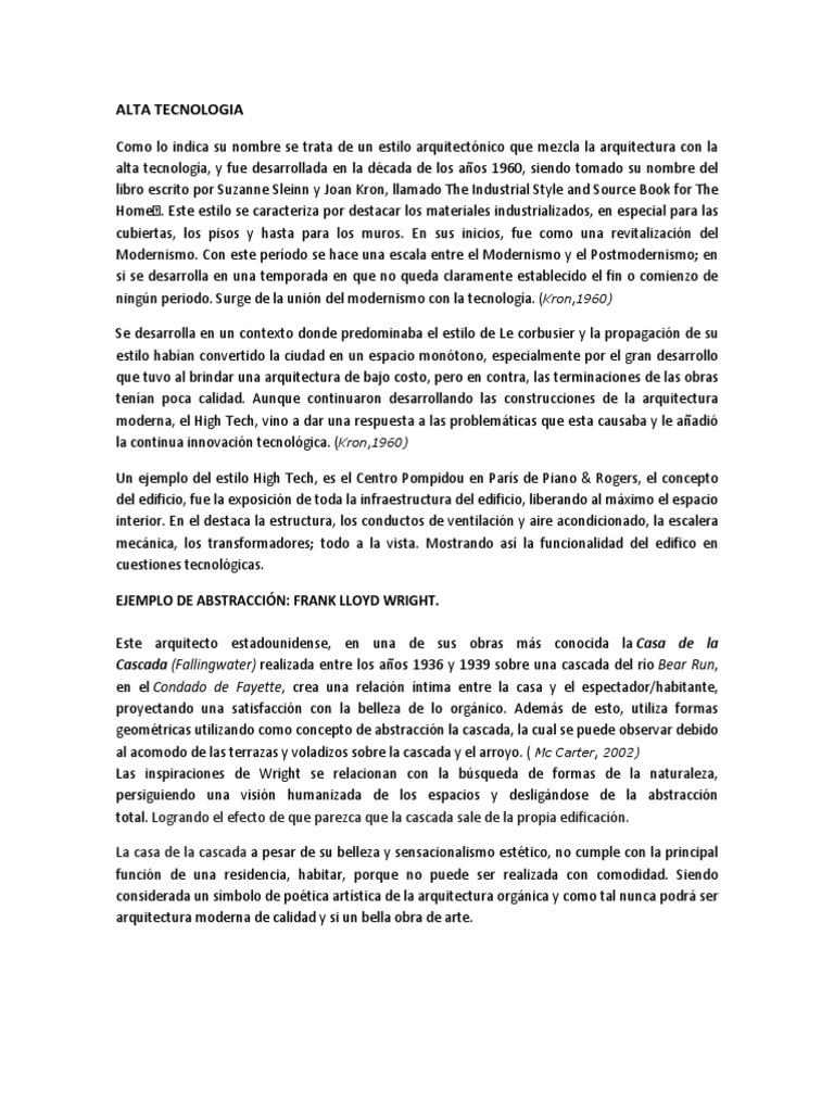 High Tech | PDF | Estética | Medios de arte