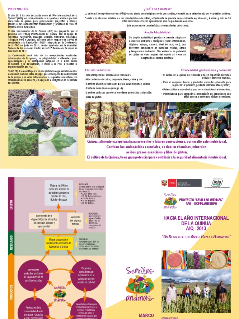 La quinua | Quinua | Organización de Comida y Agricultura