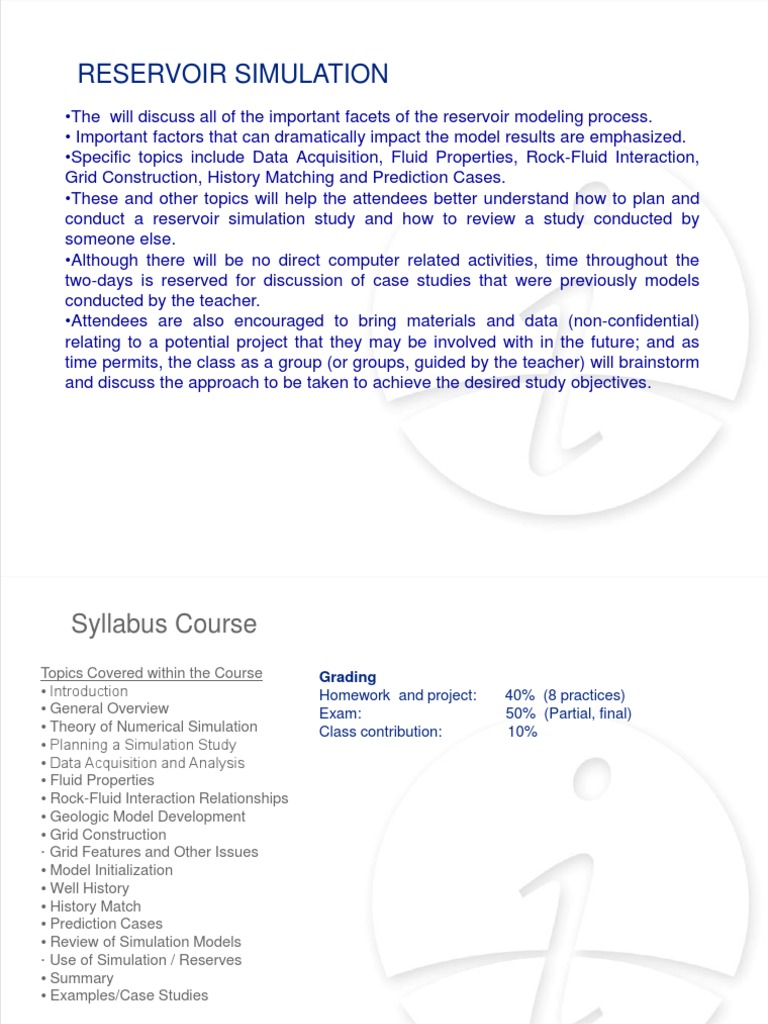 CLASS Reservoir Simulation | PDF | Petroleum Reservoir | Permeability (Earth Sciences)