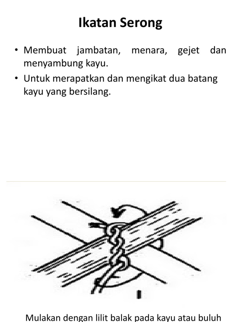 Ikatan Serong | PDF
