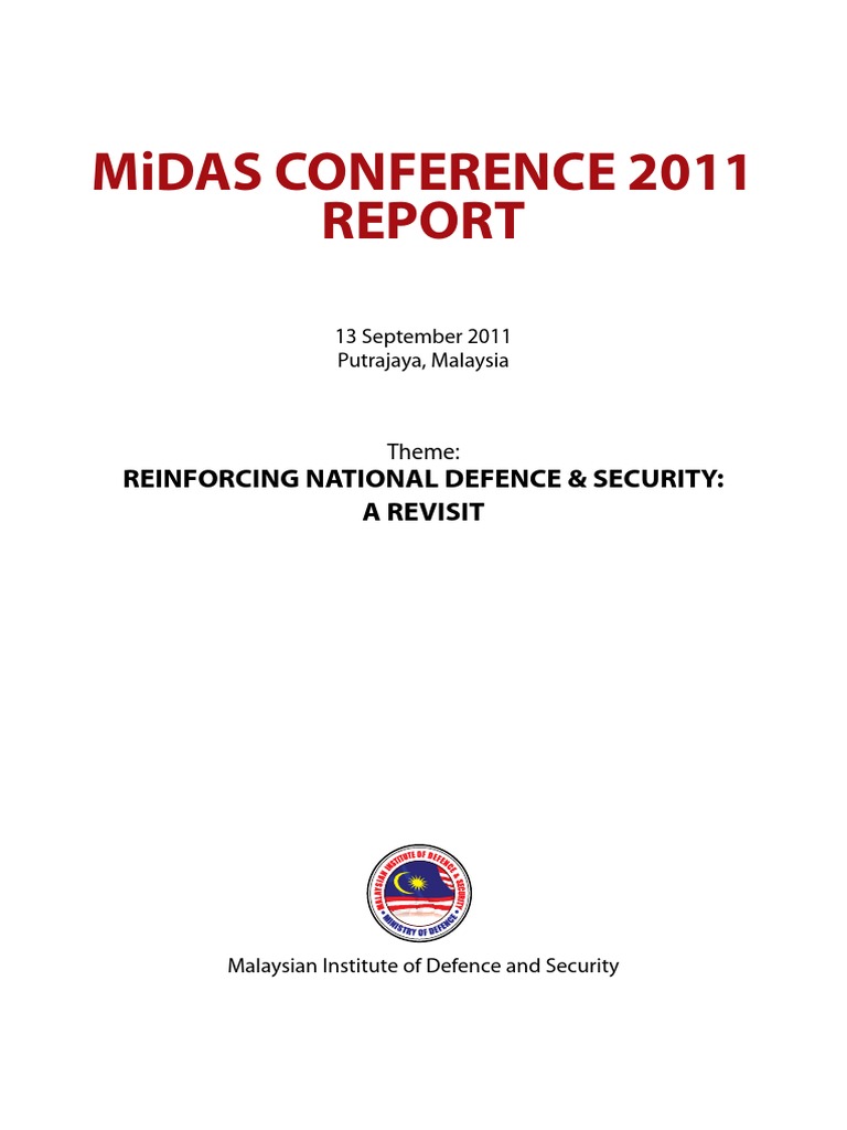 MiDAS Conference 2011 Report | PDF | Najib Razak | Emergency