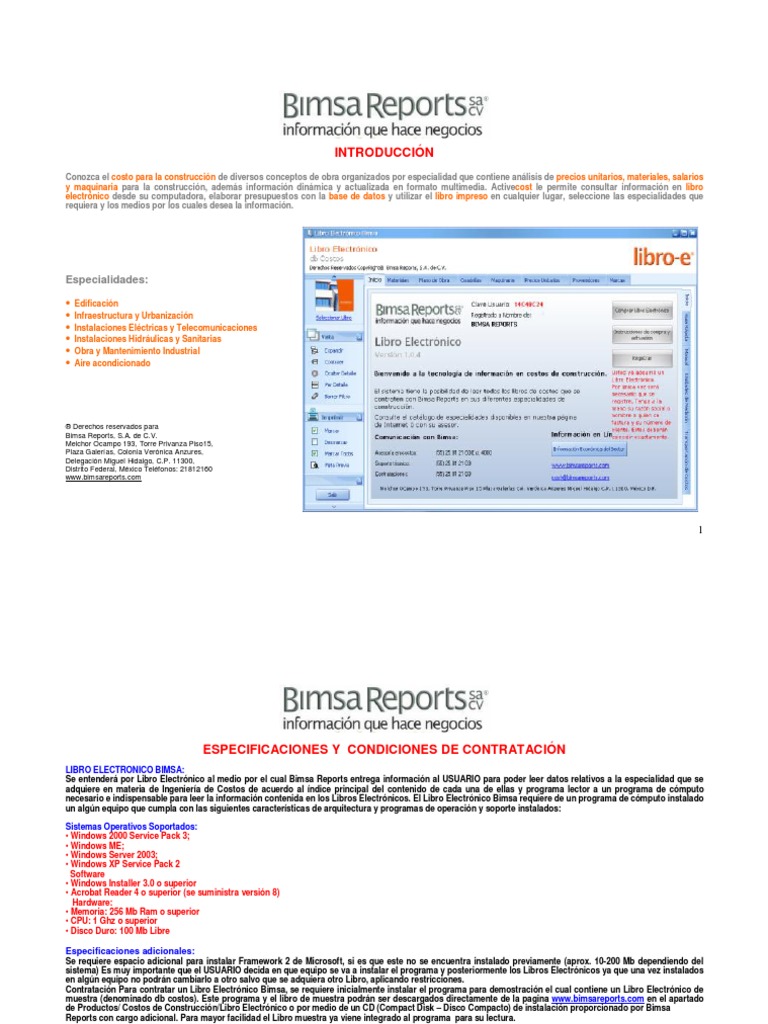 Bimsa Reports | PDF | Libros | Internet