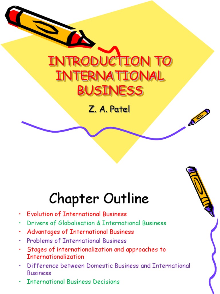Introduction To International Business | PDF | International Business ...