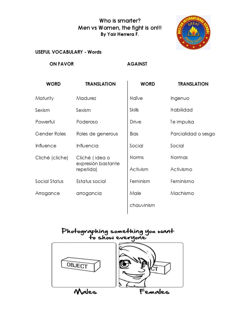 Debate Vocabulary | PDF