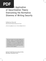 Understanding Buzan's Securitization Theory | PDF | International ...