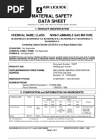 MSDS N2 | PDF | Nitrogen Dioxide | Nitric Acid