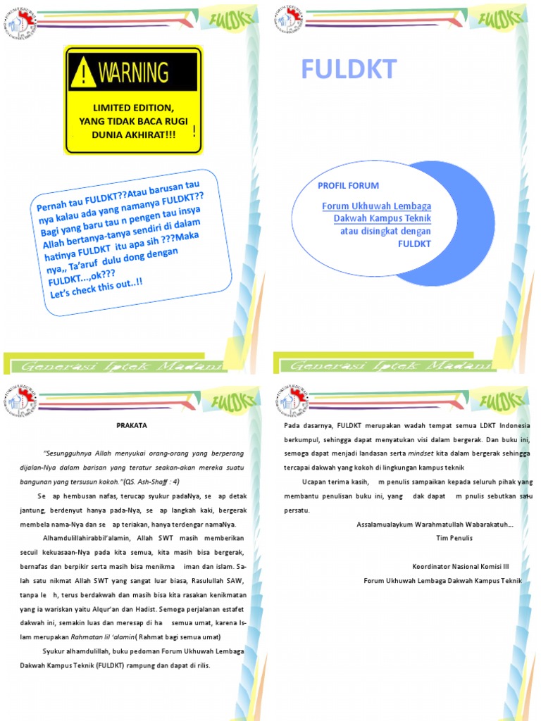 Buku Panduan FULDKT | PDF