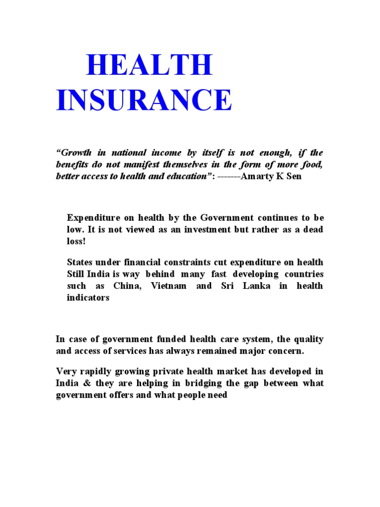 Health Insurance | PDF | Medicaid | Insurance