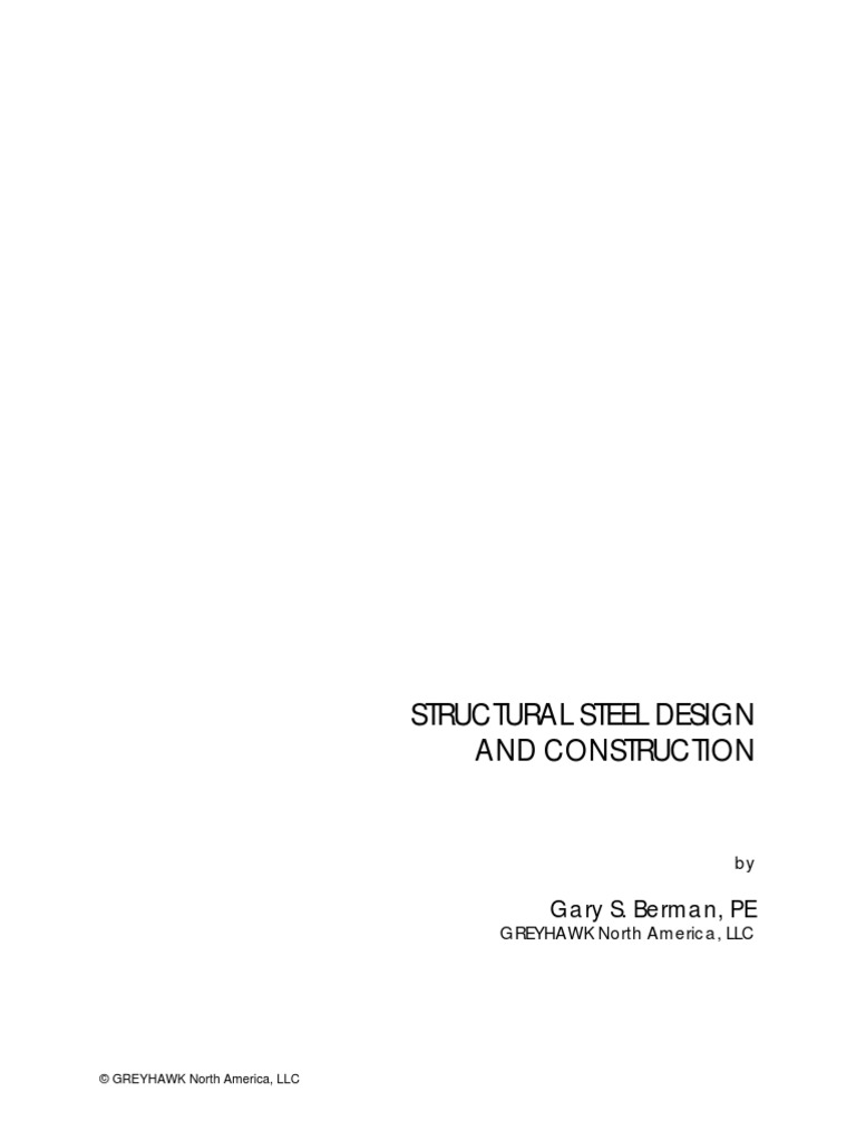 Design Structural Steel Design and Construction | PDF | Business