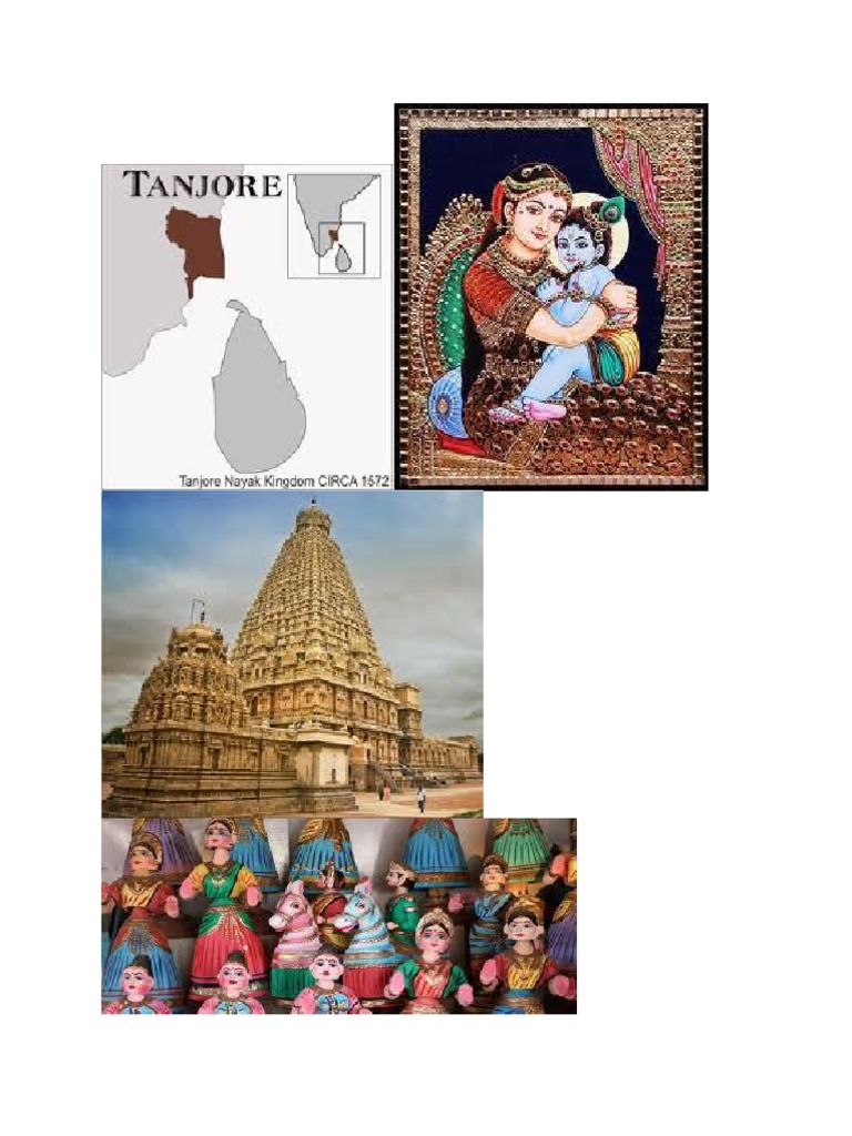 Features of Tanjore | PDF | Tamil Nadu | South India