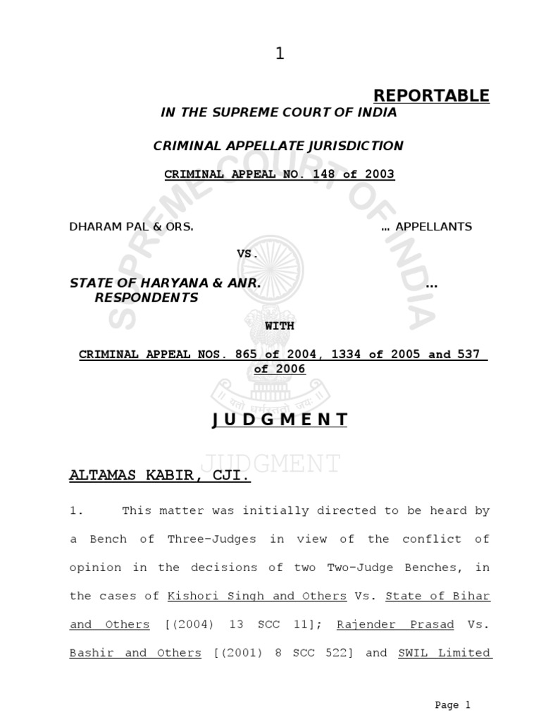 Supreme Court Case on Magistrate Powers to Summon Additional Accused ...