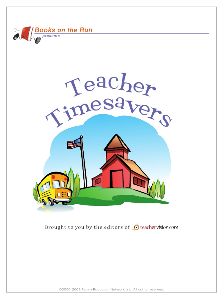 Teacher Timesavers Templates | PDF | Further Education | Schools