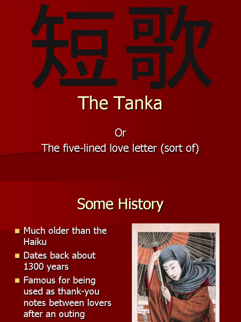 The Tanka | PDF | Haiku | Poetry